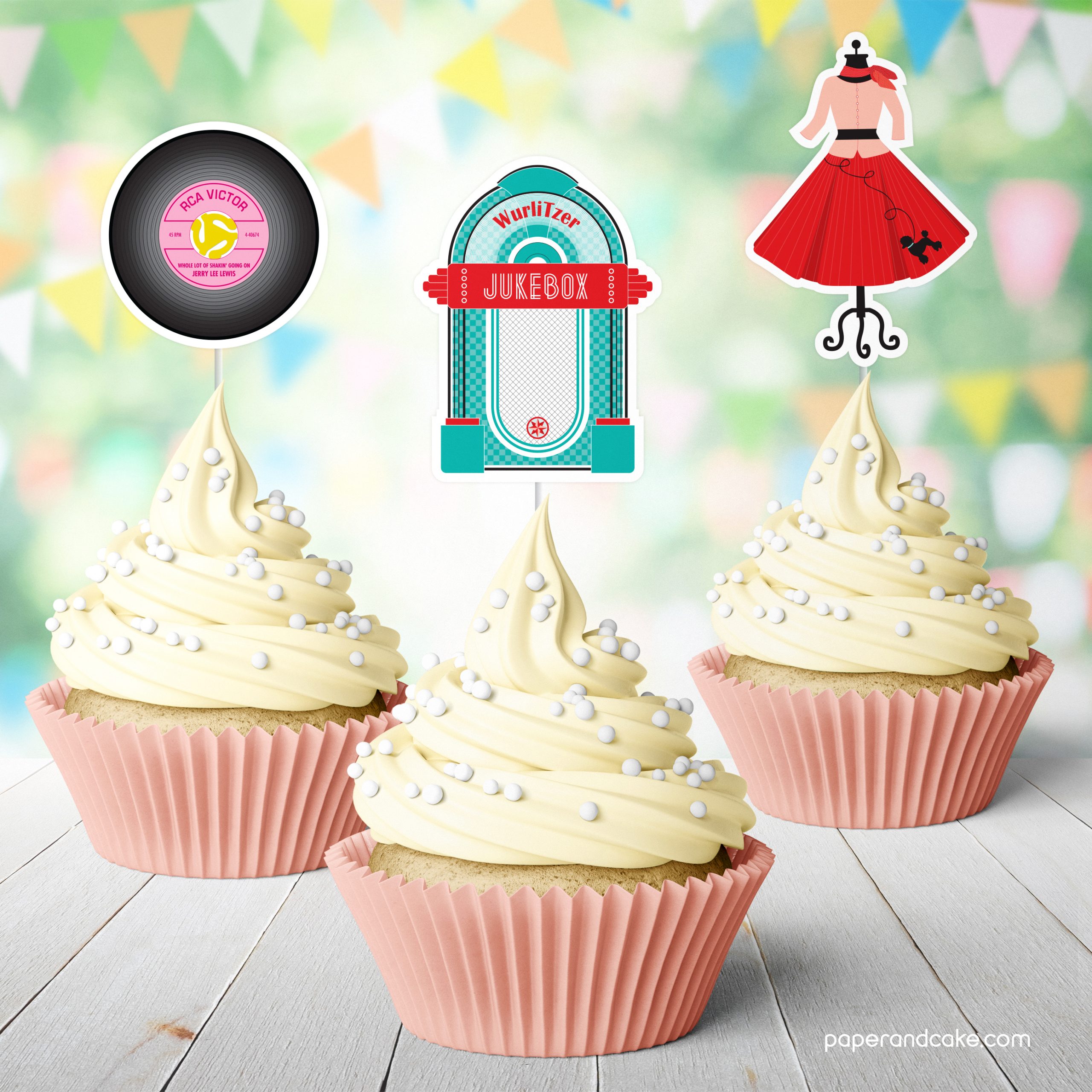 Cupcake Ideas 50th Birthday
